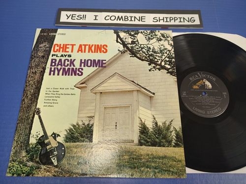 Chet Atkins - Plays Back Home Hymns -1962 Country Gospel LP RCA Victor ...