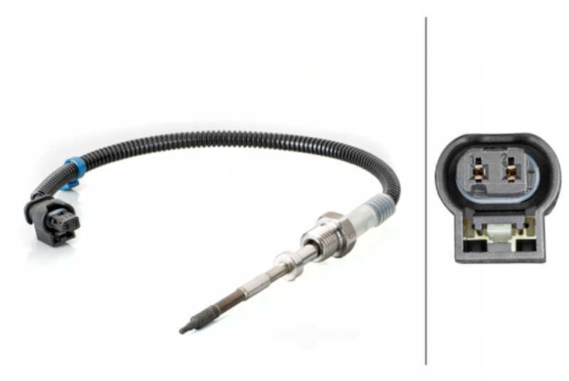 Exhaust Gas Temperature (EGT) Sensor-Sensor fits 12-13 Mercedes S350 3 ...