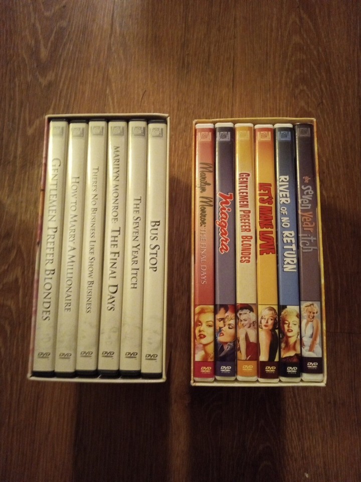 Marilyn Monroe: Diamond Collection & Special Anniversary Sets 12 DVDs ...