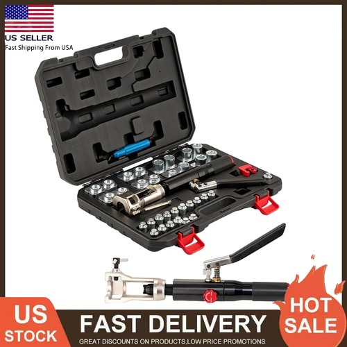 Hydraulic Brake Line Flaring Tool Kits, 45° Double Flaring Toolsfor 3/ ...