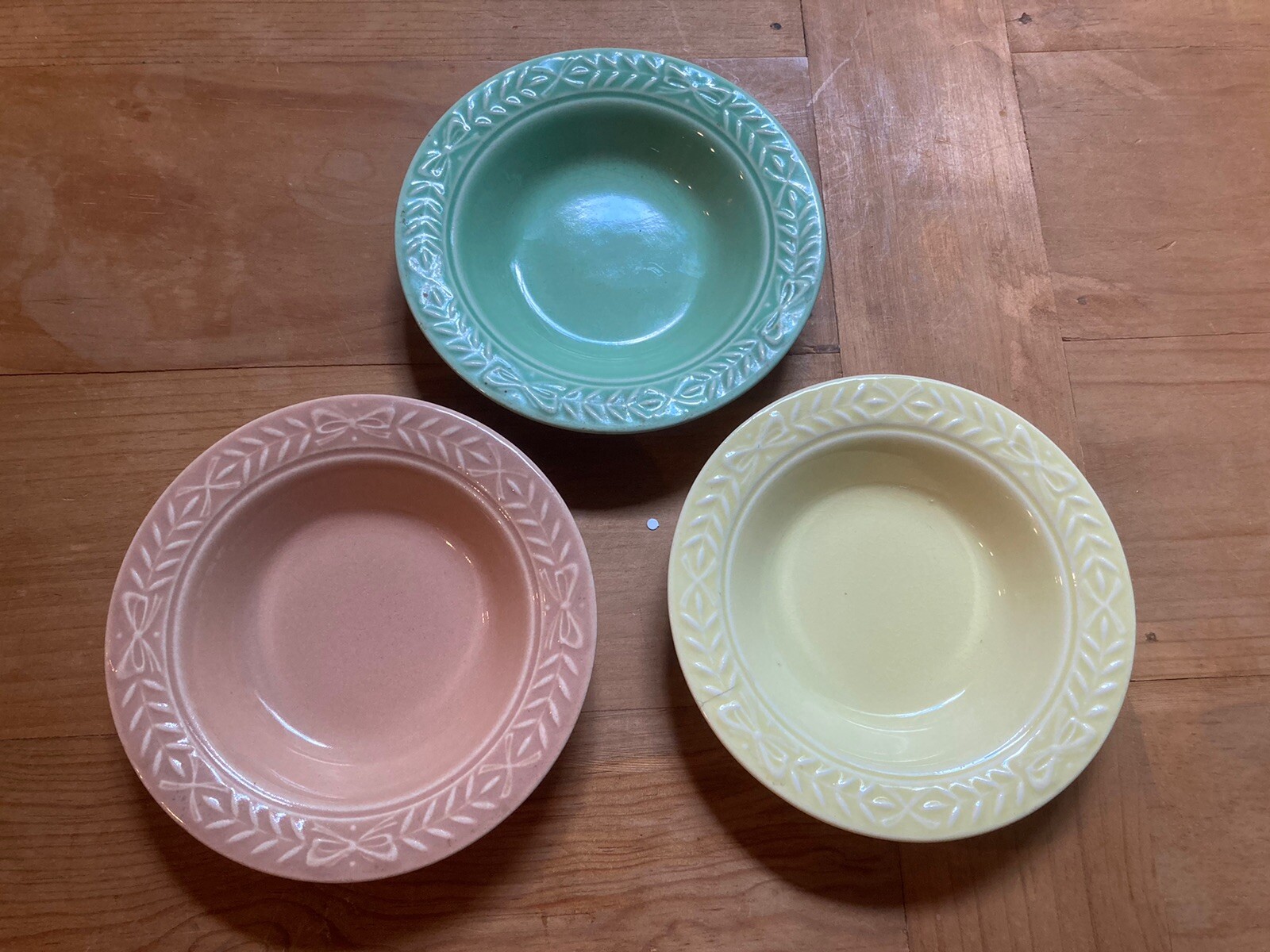 Universal Pottery Laurella Butterfly Pattern Set of 3 Small Bowls | eBay