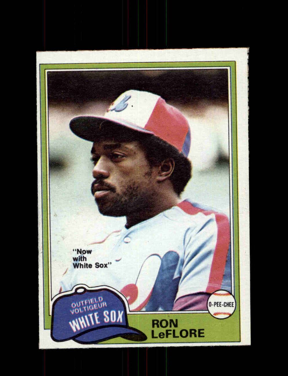 1981 RON LEFLORE O-PEE-CHEE #104 WHITE SOX GRAY BACK *2244 | eBay