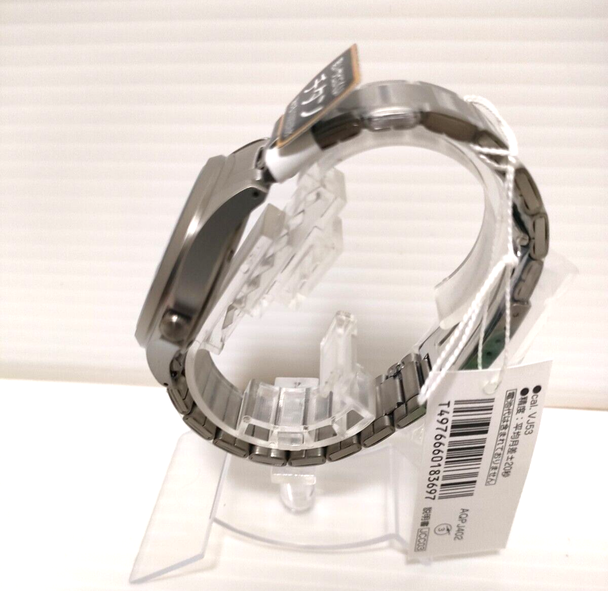 SEIKO AQPJ402 Watch ALBA Quartz Titanium Sporty Waterproof 10 ATM Men's ...