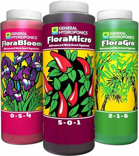 General Hydroponics GH Flora Series 16oz. Nutrients for sale online | eBay