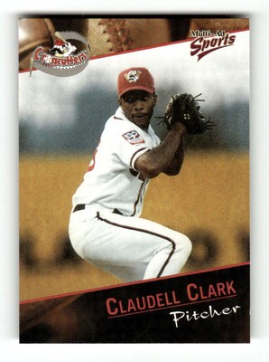 2001 Multi-Ad Williamsport Crosscutters #9 Claudell Clark NM Near Mint ...