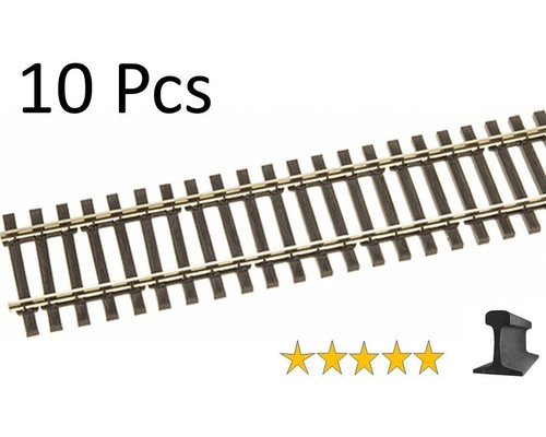 Peco N Scale ~ Code 80 Flexible Flex Track With Wood Ties ~ 10 Pieces ...