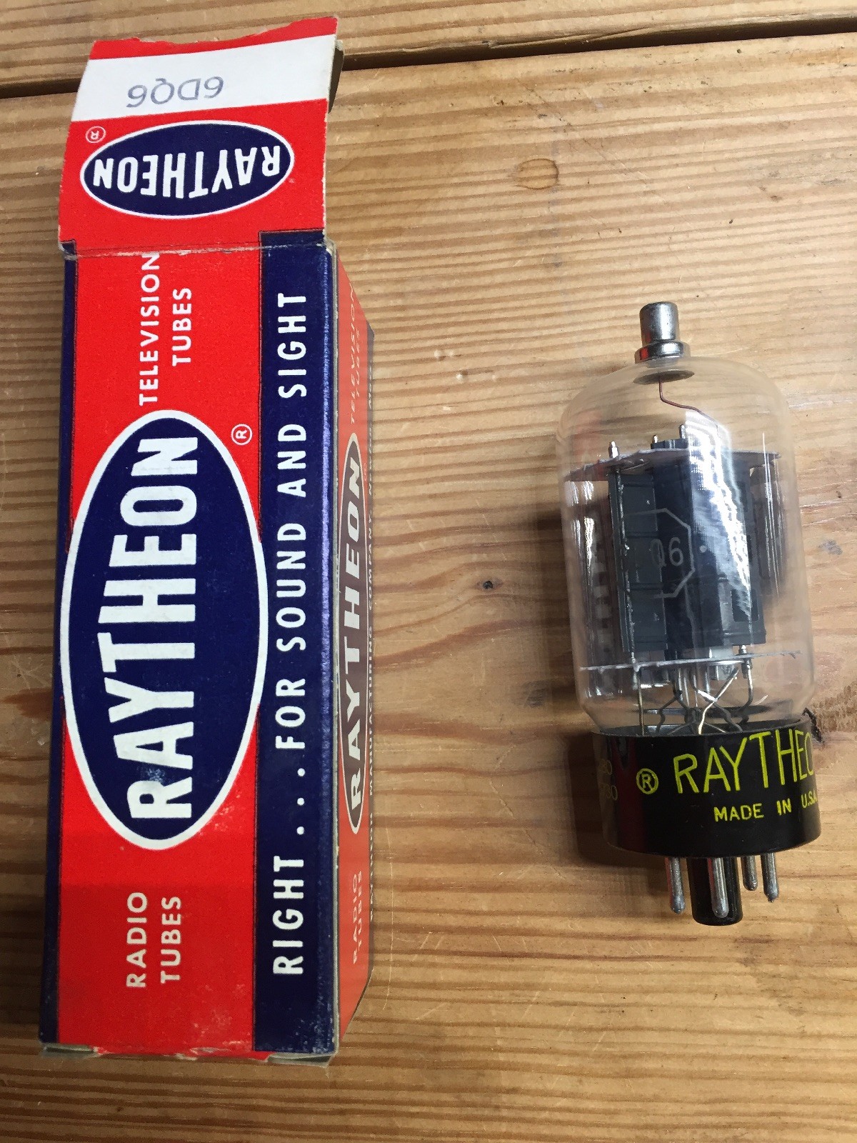 6DQ6 tube (or 6GW6). Used TV-7 tested | eBay