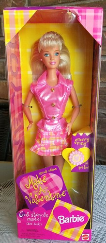 * Special Edition VALENTINE Barbie and MAKE A VALENTINE Barbie | eBay