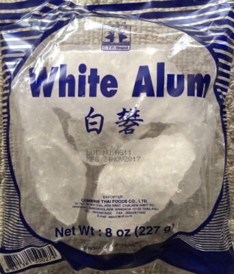 Natural Alum Stone Rocks Crystals Pure Mineral - Deodorant Astringent ...