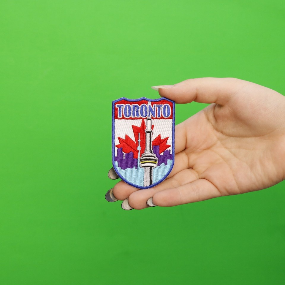 Toronto Canada Shield Embroidered Iron On Patch | eBay