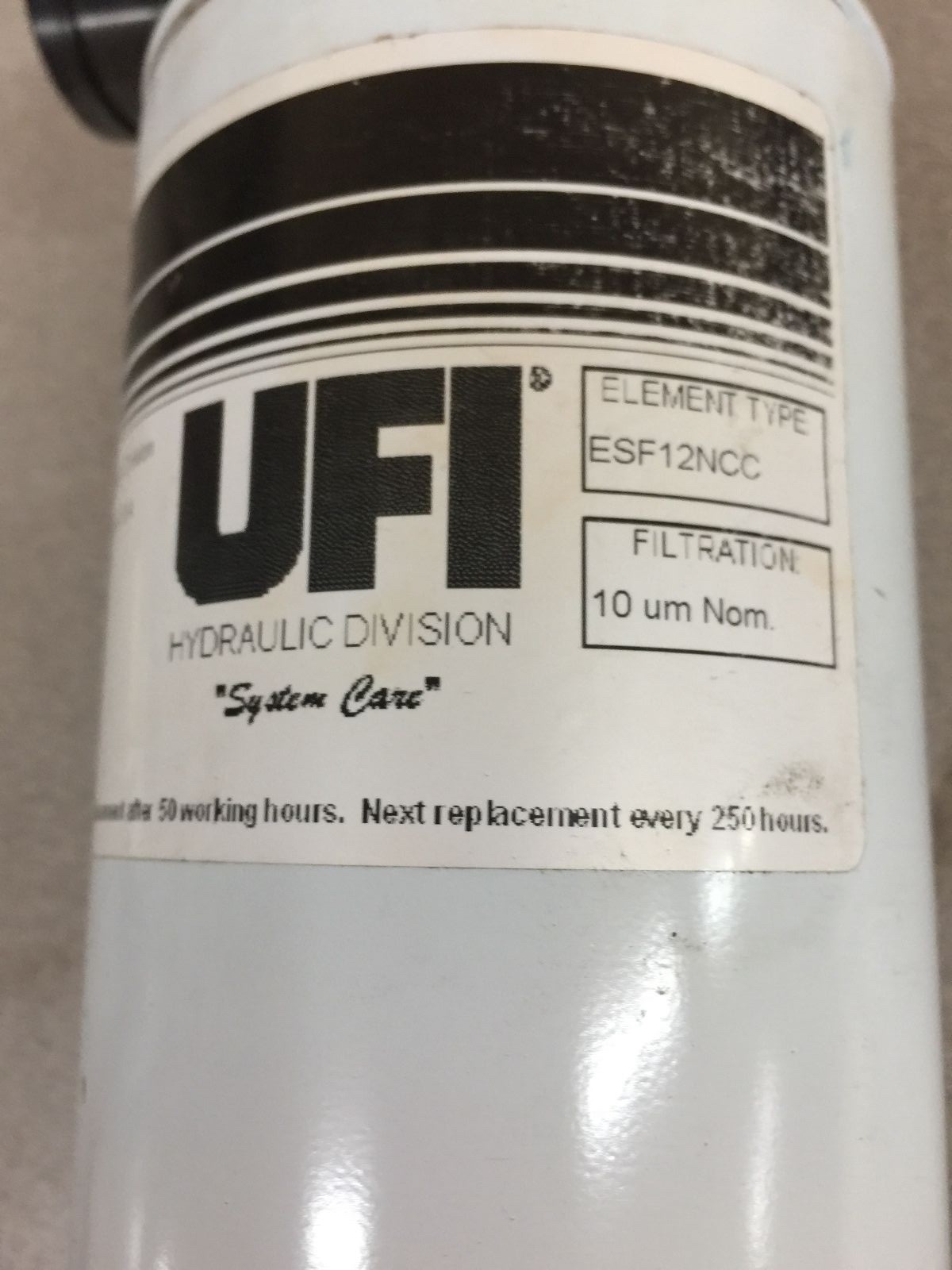 NEW NO BOX UFI FILTER ESF12NCC WITH HYVAIR FILTER HEAD CFH-12FP-25 | eBay