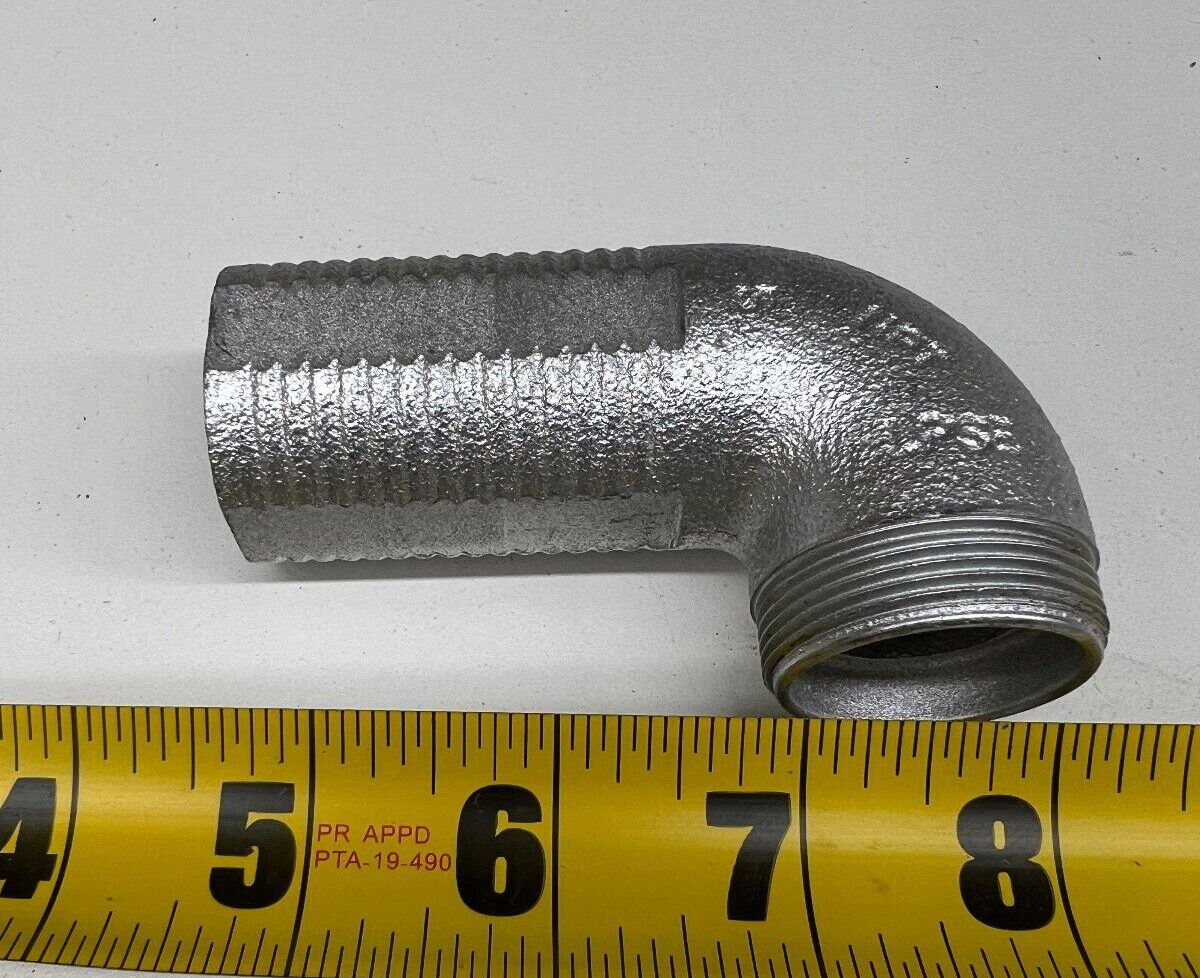 1/2" Victaulic VicFlex Low Profile Short 90° Elbow Straight Male NPT ...