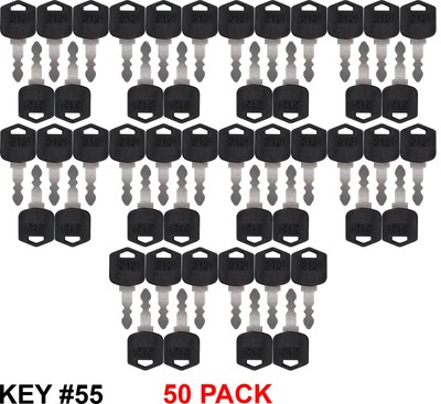 Fits 212 Daewoo/Doosan Forklift Key *50 Pack* | eBay