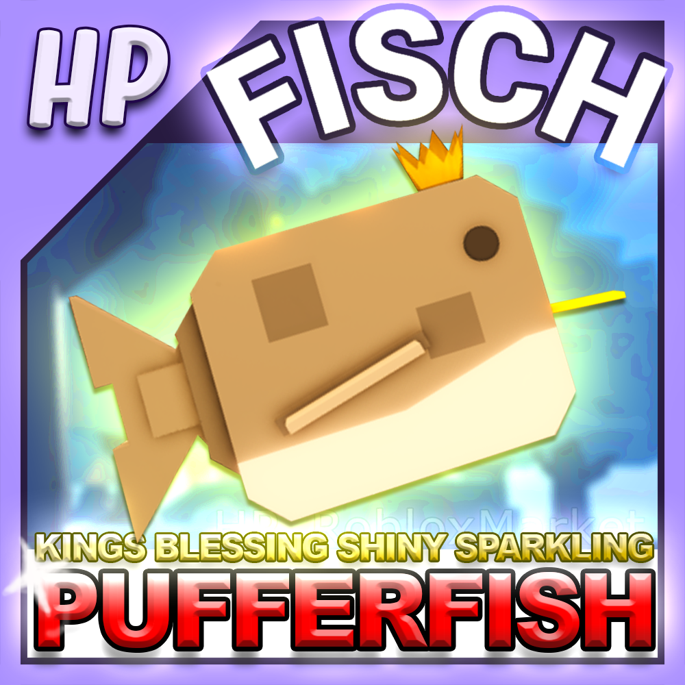 *KINGS BLESSING SS PUFFERFISH* 🐡 [1/3 Wind Elemental Rod • FAST ...