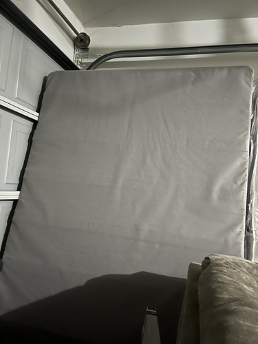 Gray Queen-Sized Box Spring—Bottom Side Damaged | eBay