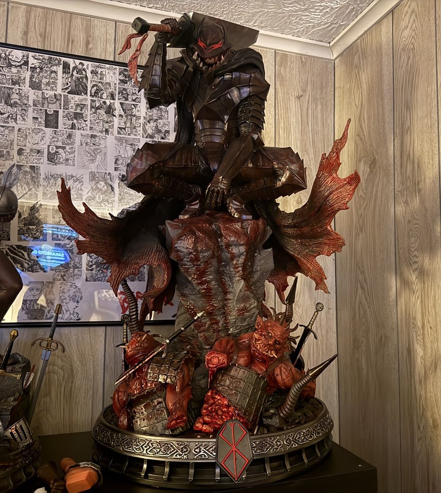 BERSERK Guts Berserker Armor Bloody Nightmare Version 1/4 Scale Prime 1 ...