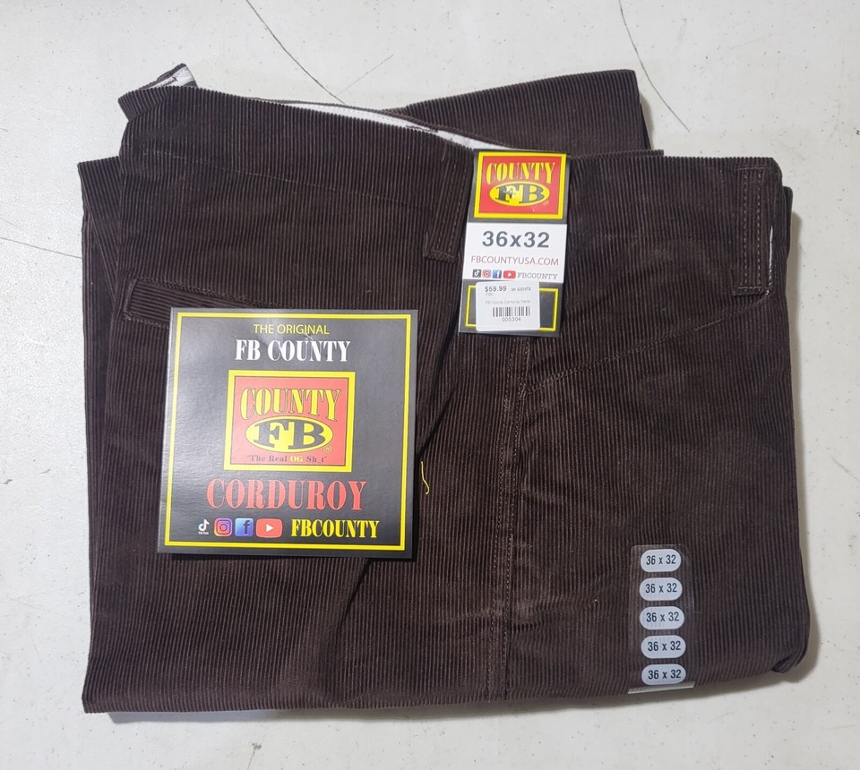 FB County Pants Original Corduroy New! | eBay