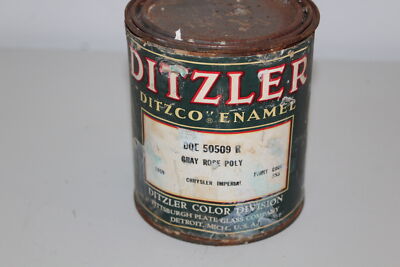 Ditzler PPG Ditzco Paint Quart DQE 50509R Gray Rose Poly 1959 Imperial ...