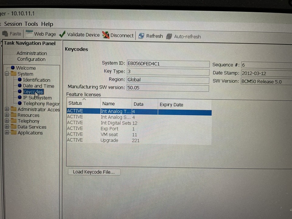 NORTEL BCM50 with 4x16 EXPANSION & 8- T7316 & T7316e & T7406e antenna ...