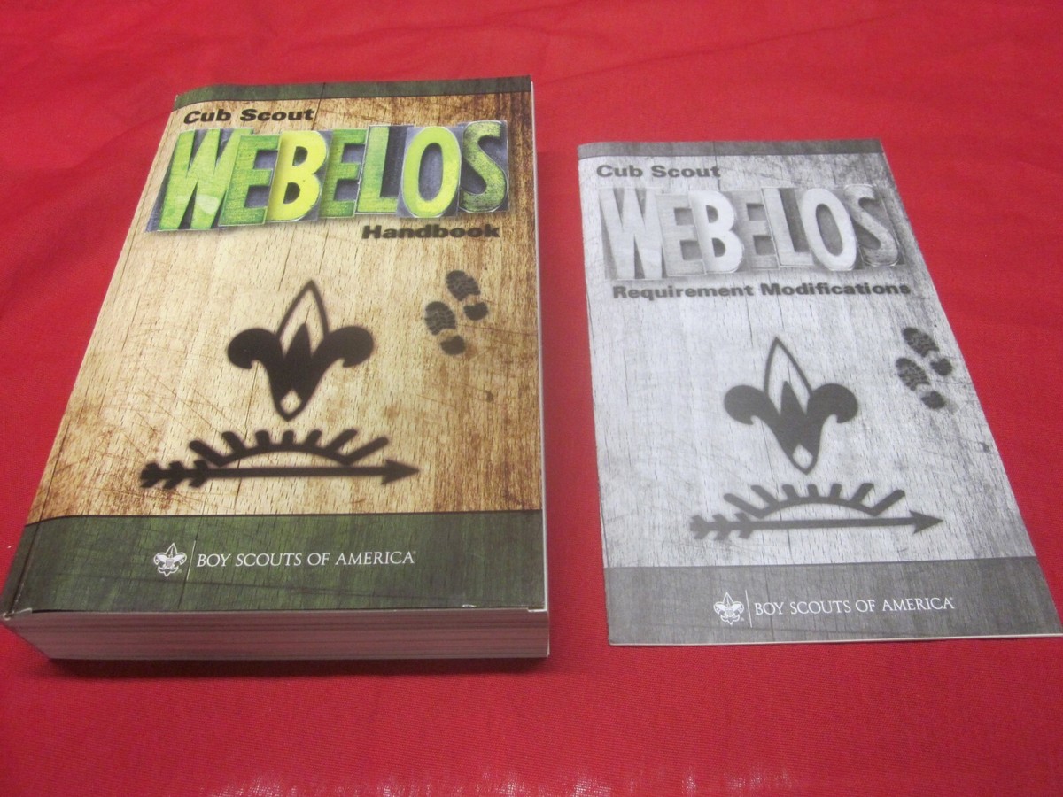 Webelos Assistant Webelos Den Leader Yellow Border Patch Cub Scouts