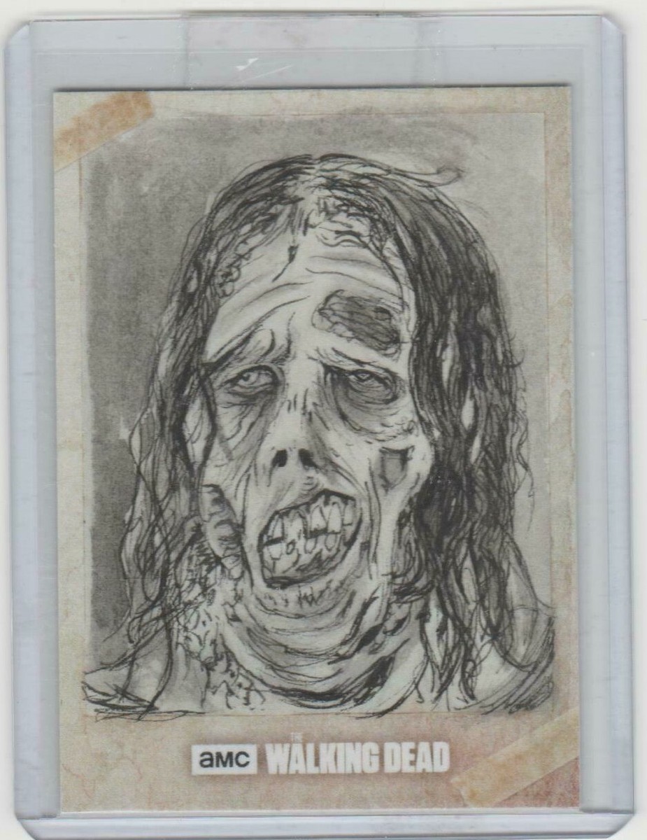 The Walking Dead Walker Drawing The Walking Dead Moss Walker Halloween