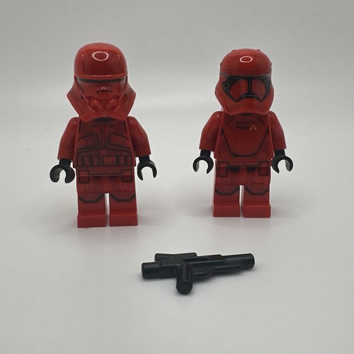LEGO Star Wars 75266 Sith Jet Trooper Minifigure Red Set Of 2 B1 32 | eBay