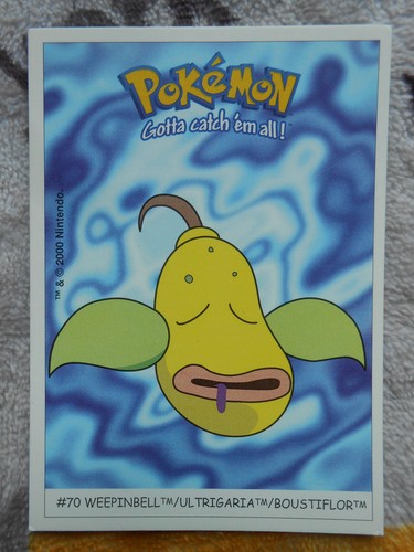 BOUSTIFLOR/WEEPINBELL #70 - DUNKIN BOOMER 2000 - POKEMON - TRES BON ...