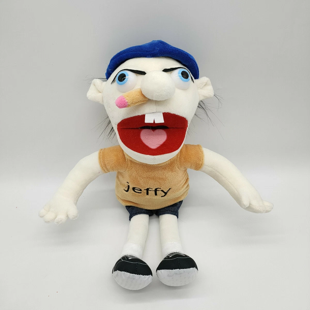 Jeffy Boy Plush Hand Puppet Kids Doll Action Figure Funny, 49% OFF