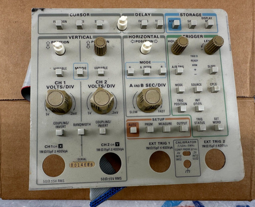 Tektronix 2440 Digital Oscilloscope Front Control Panel 300 MHz | eBay