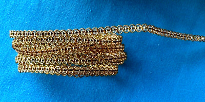 Metallic Braid, 3/16-inch-wide Gold – Iridescent color price for 14.5 ...