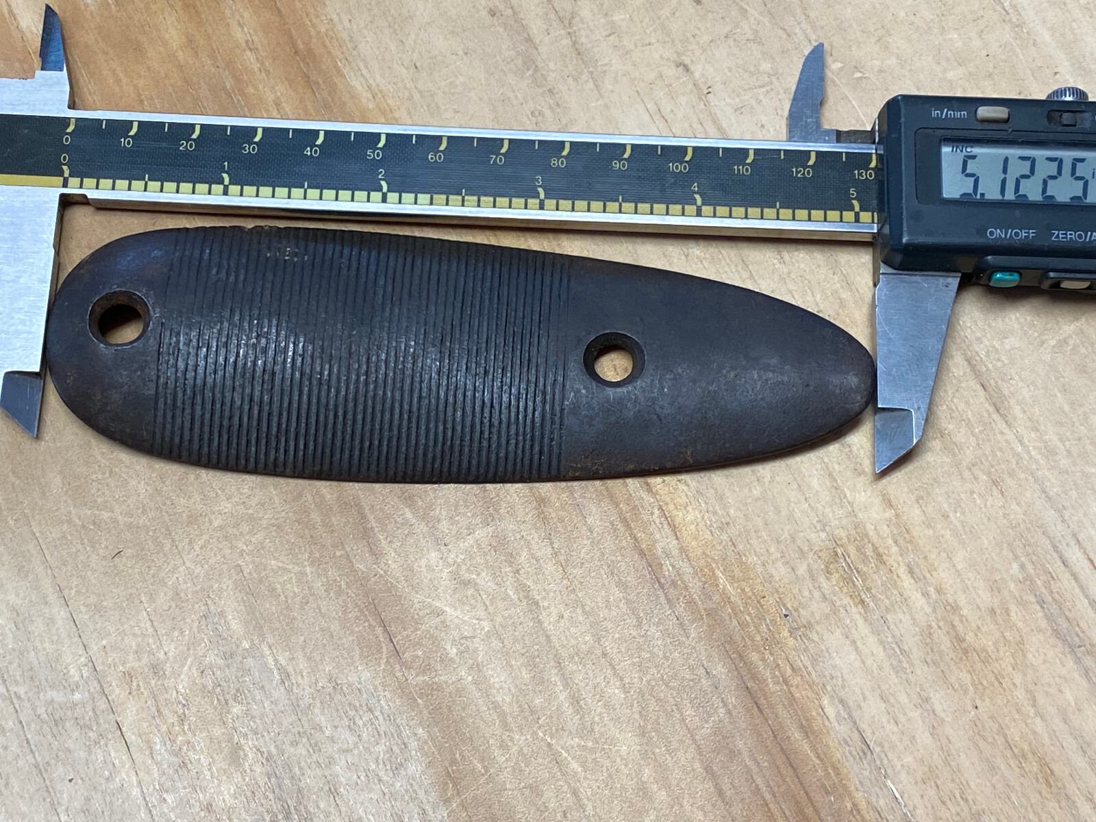 Original Savage Rifle Steel Butt Plate Pad Buttplate Metal | eBay