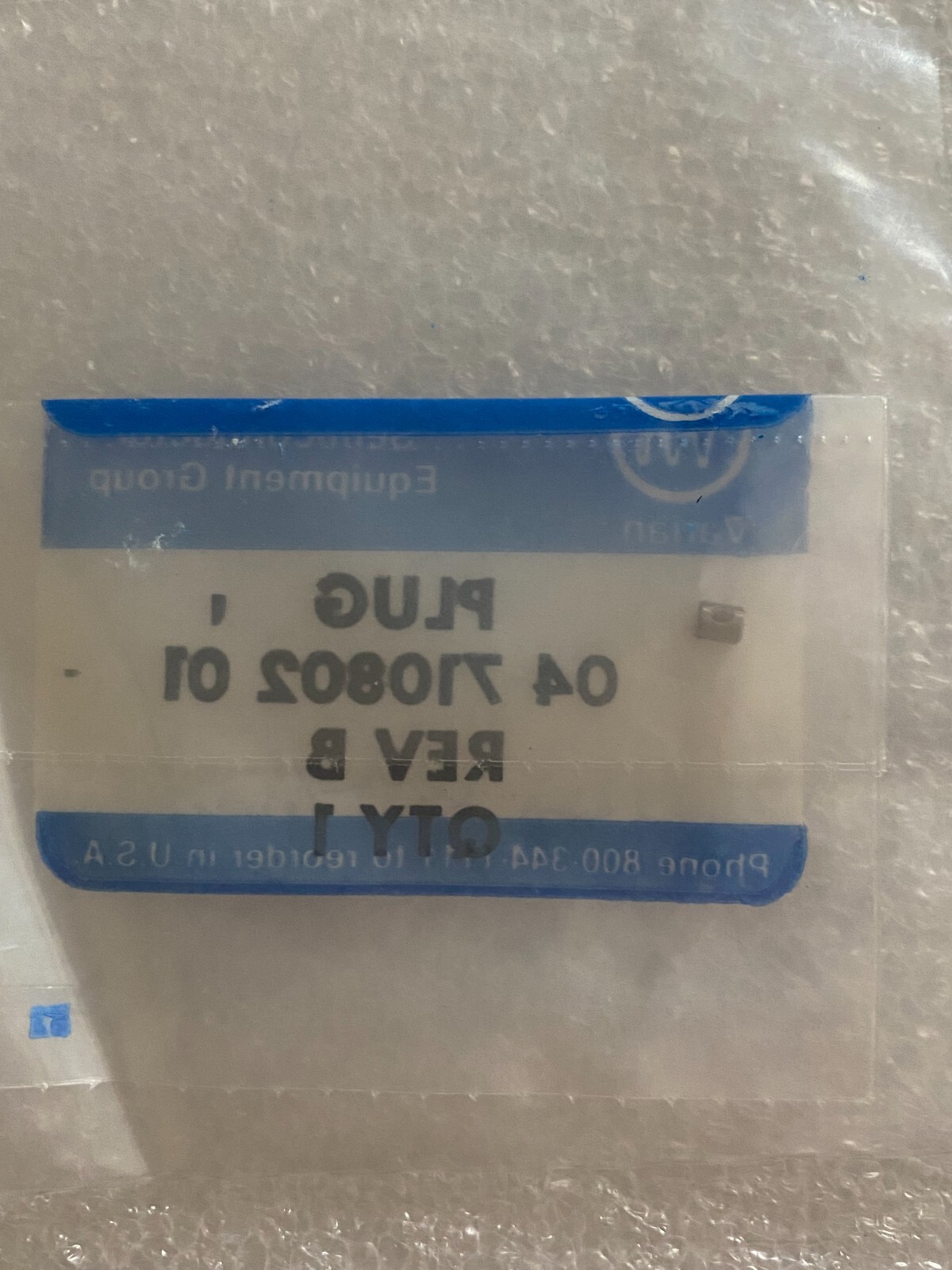 9EA Varian 04-710802-01 Plug for sale online | eBay