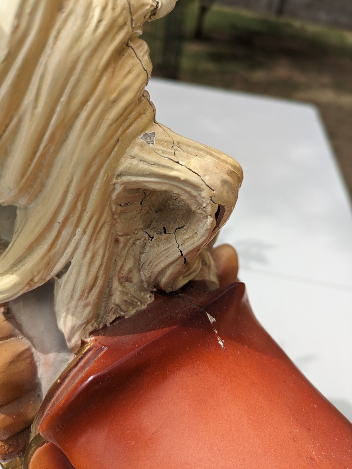 Vintage Carousel Horse 18" TALL X 19" LONG-Heraldic Style-Sea Shell ...