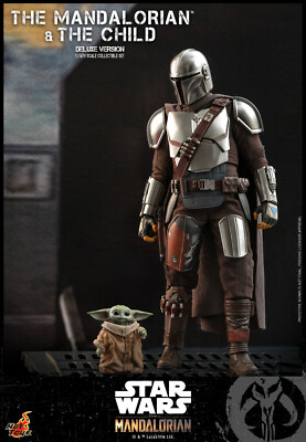 Hot Toys Star Wars Mandalorian & the Child Deluxe Figure Set TMS015 | eBay