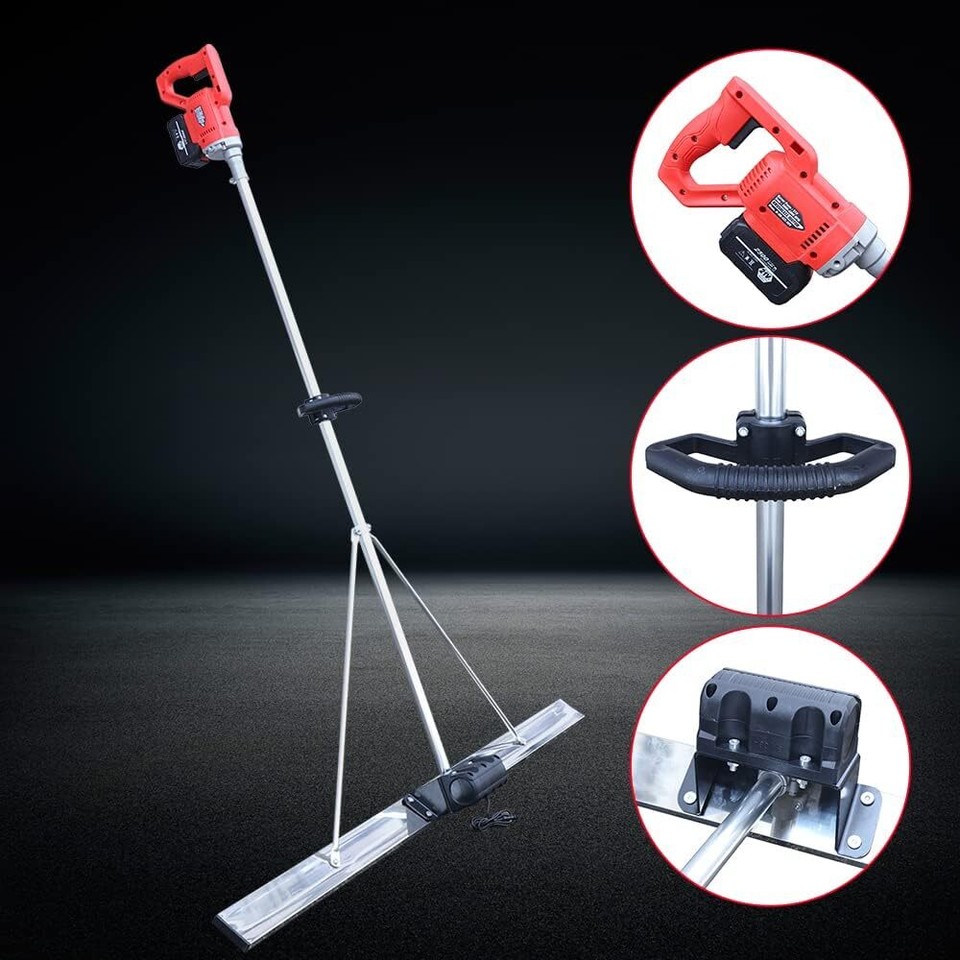 Concrete Vibrating Tool - Electric Cordless Screed Vibratory Kit | eBay