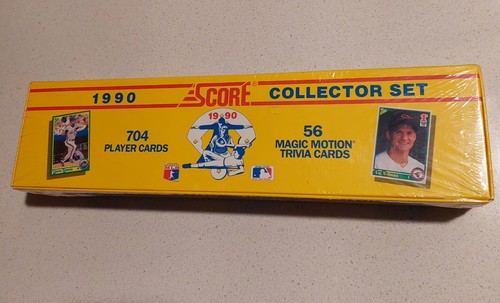 1990 Score Baseball Factory Sealed Complete Set | eBay