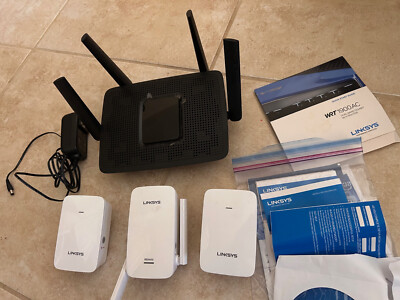 Linksys EA8250 Tri-Band WiFi Router, Max-Stream AC2150 MU-MIMO w/ 3 ...