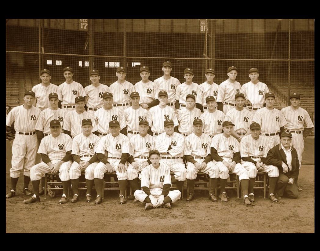 1937 New York Yankees Team PHOTO Print, World Series, Joe DiMaggio Lou ...