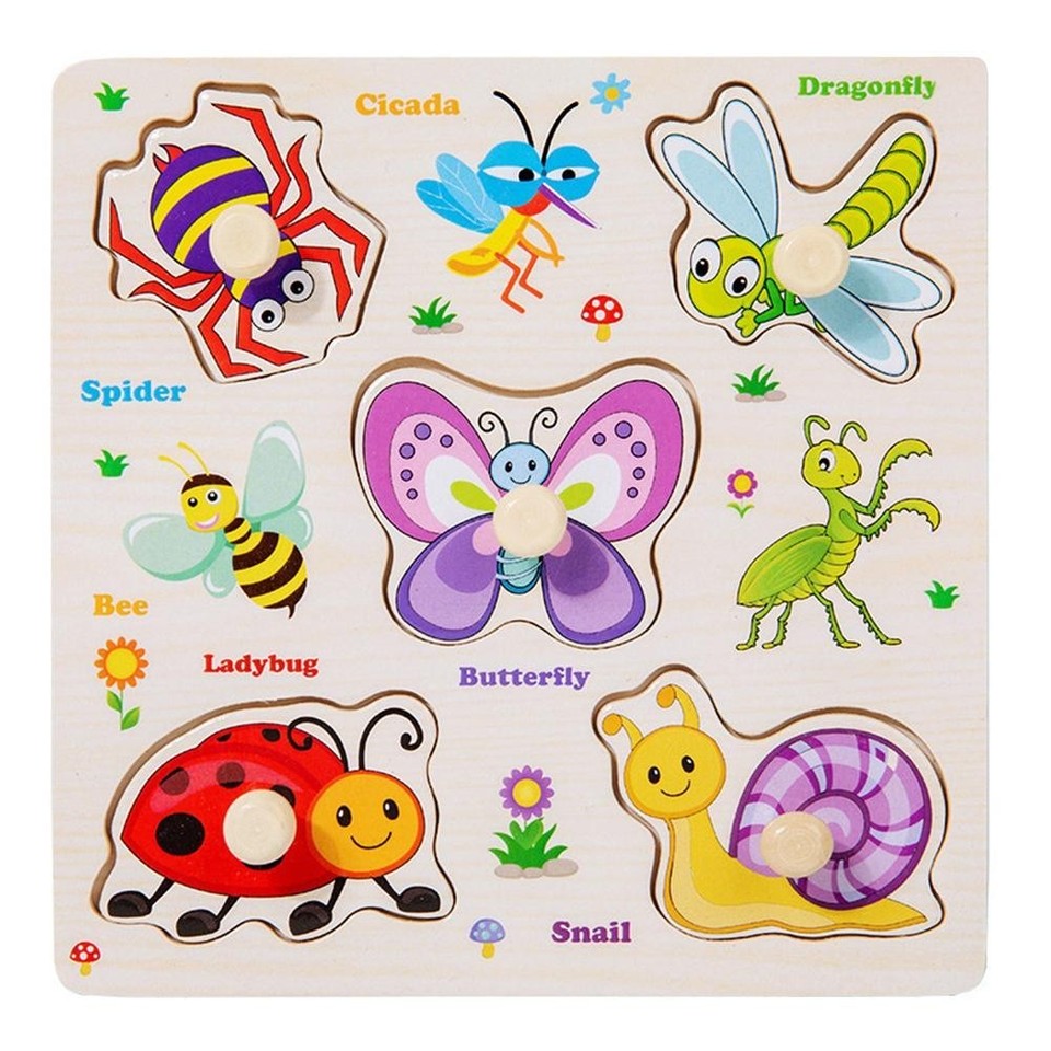 Children's Puzzle Toys For Early Childhood Education In Kindergarten ...