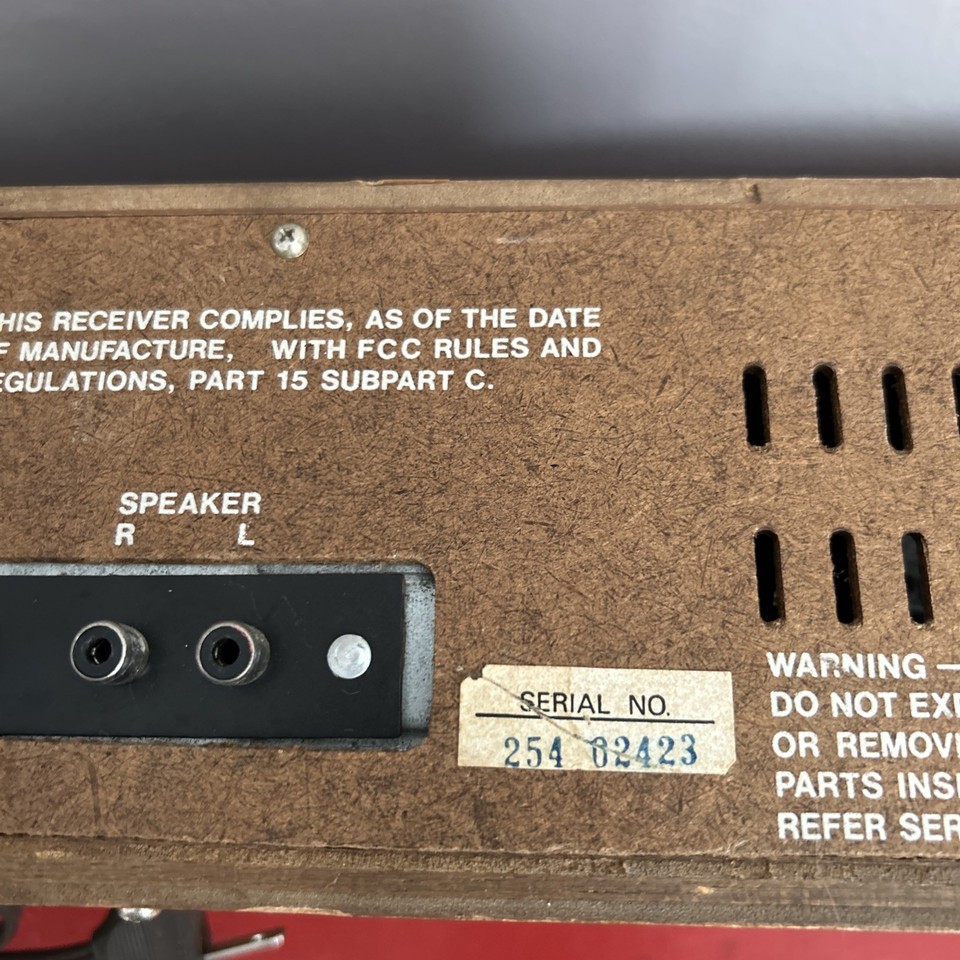 Vintage Craig AM/FM Eight Track Receiver Model 3215 | eBay