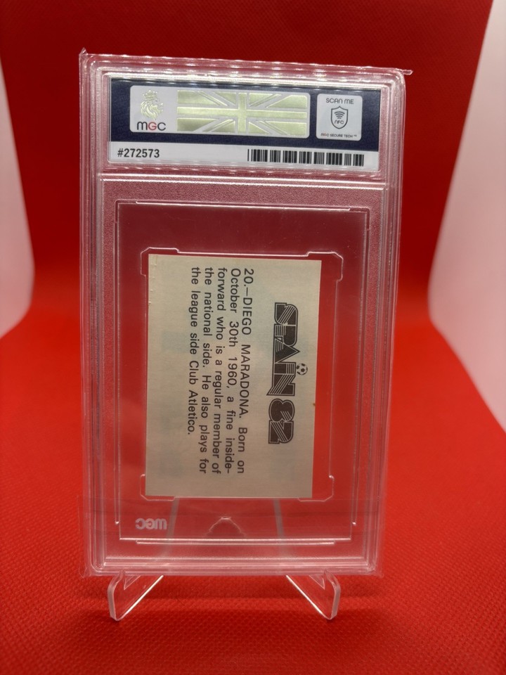 1982 FKS sticker Diego Maradona MGC 2 - Argentina Legend POP 1 | eBay UK