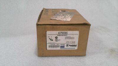 APPLETON ACP3033BC POWERTITE PLUG, ALUMINUM, 30A, 600V, 3-POLE, 3-WIRE | eBay