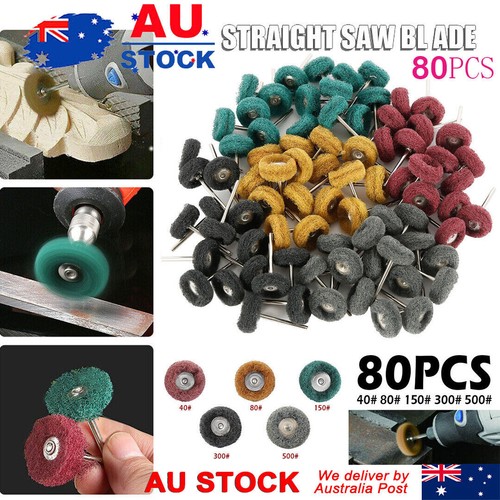 Abrasive Wheel Buffing Polishing Wheel Set 1" 25mm For Dremel Rotary ...