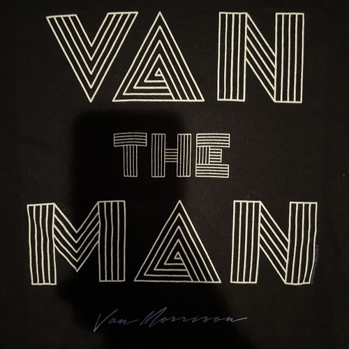 NWOT Official Van Morrison ‘Van The Man’ 70’s Logo Concert Tour Shirt ...