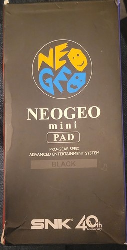 NEO GEO Mini Controller game Pad black japan Ver. FP1N1820 NEOGEO | eBay