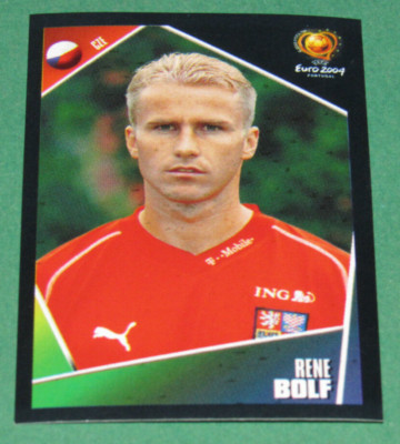 N°275 RENE BOLF REPUBLIQUE TCHEQUE PANINI FOOTBALL UEFA EURO 2004 ...