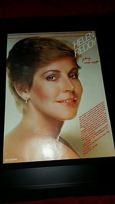Helen Reddy Play Me Out Rare Original Promo Poster Ad Framed! | eBay