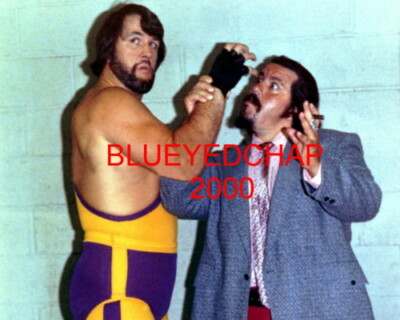 THE SPOILER / DON JARDINE & LOU ALBANO WRESTLER 8 X 10 WRESTLING PHOTO ...