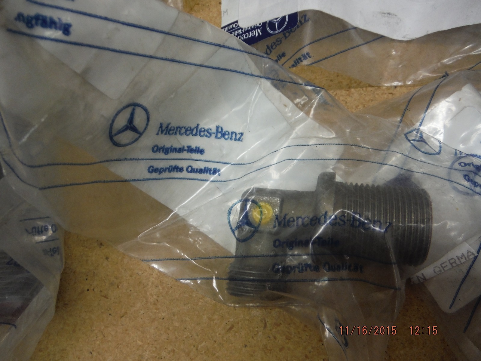 MERCEDES-BENZ - FITTING - 000-990-56-71 - 5 EACH THIS LOT | eBay