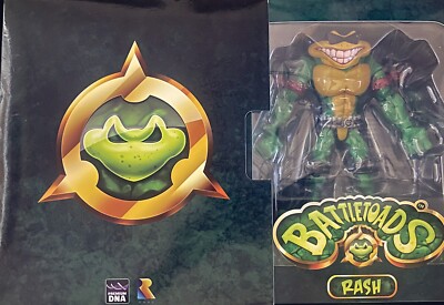 Premium DNA Toys Battletoads Anthology Collection Rash Action Figure ...